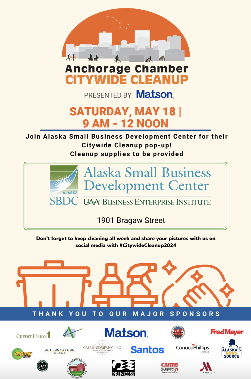 Meet Up & Clean Up with Anchorage SBDC! | Alaska Small Business ...