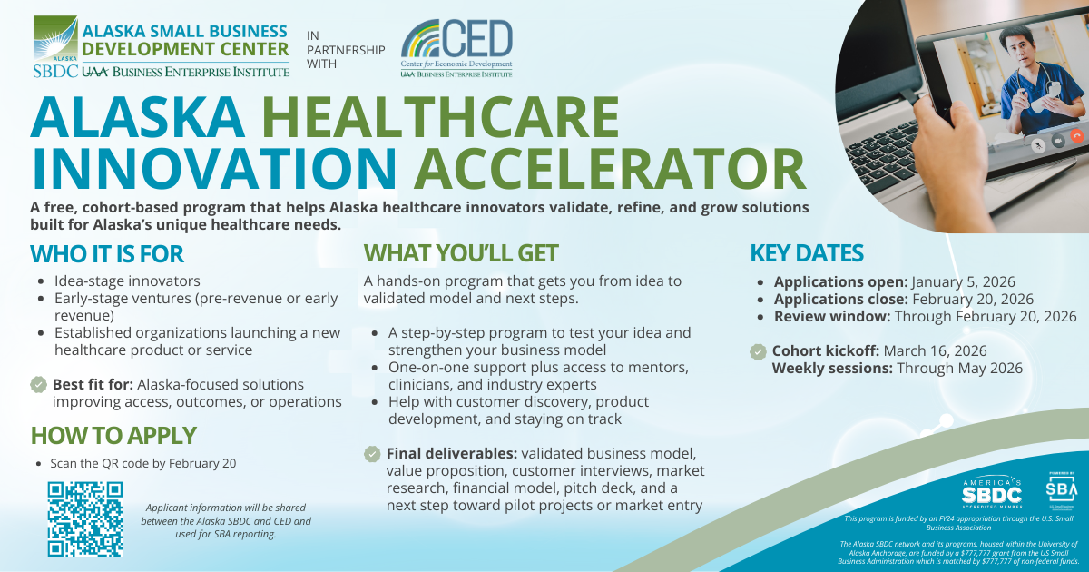 Applications Open for the Alaska Healthcare Innovation Accelerator ...